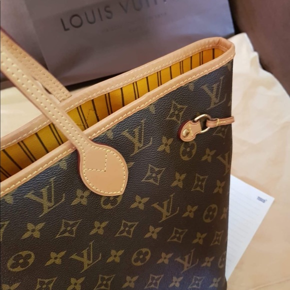 Louis Vuitton Neverfull Mm Interior Colorscapes | semashow.com